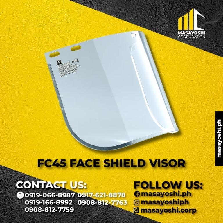 Face Shield Visor FC45 | Visor | Face Shield | Face Protection | PPE ...