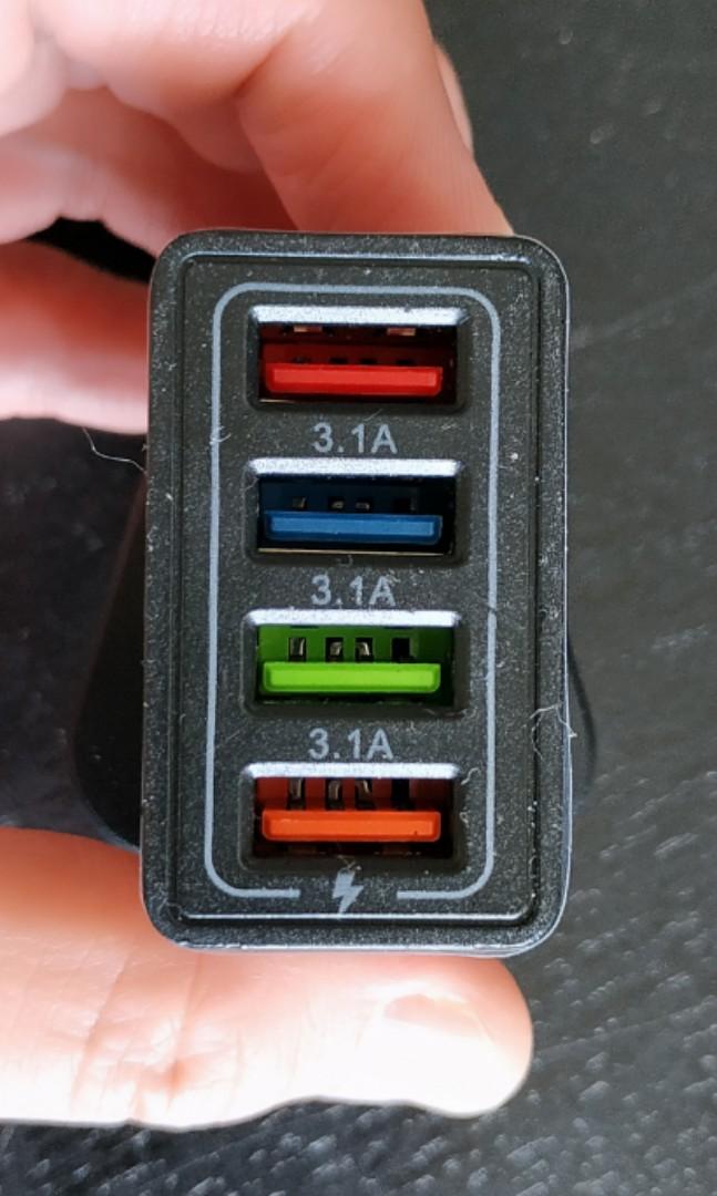 Fast Charge USB 3 Pin Plug, Computers & Tech, Parts & Accessories ...