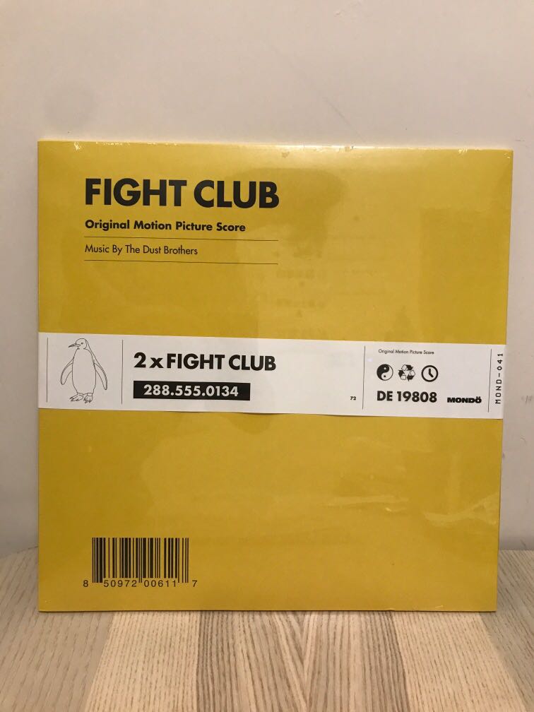Fight Club Soundtrack - 2 LP brand NEW, 興趣及遊戲, 音樂、樂器 & 配件, 音樂與媒體 - 黑膠碟 ...
