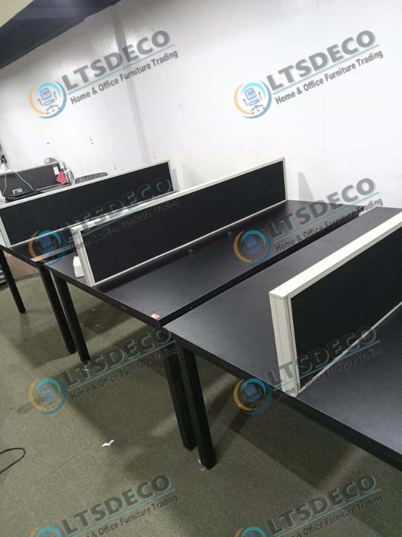 FREESTANDING TABLE WORKSTATION OFFICE PARTITION_FURNITURE, Furniture ...