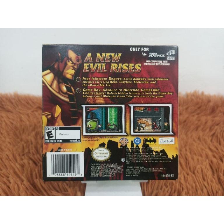 Gameboy Advance Batman Rise of Sin Tzu (Original US), Video Gaming ...