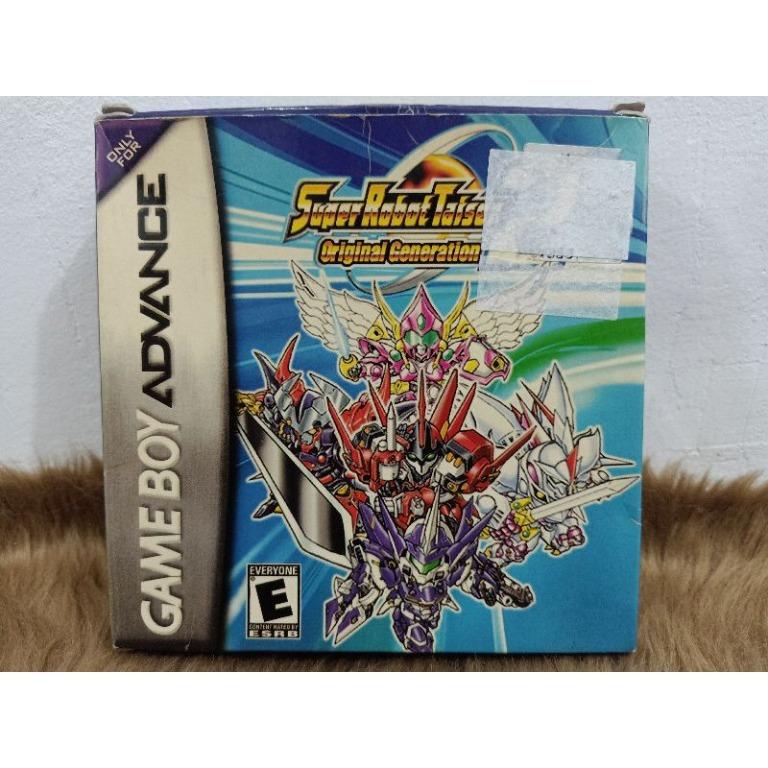 Gameboy Advance GBA Super Robot Taisen 2 Original Generation, Video ...