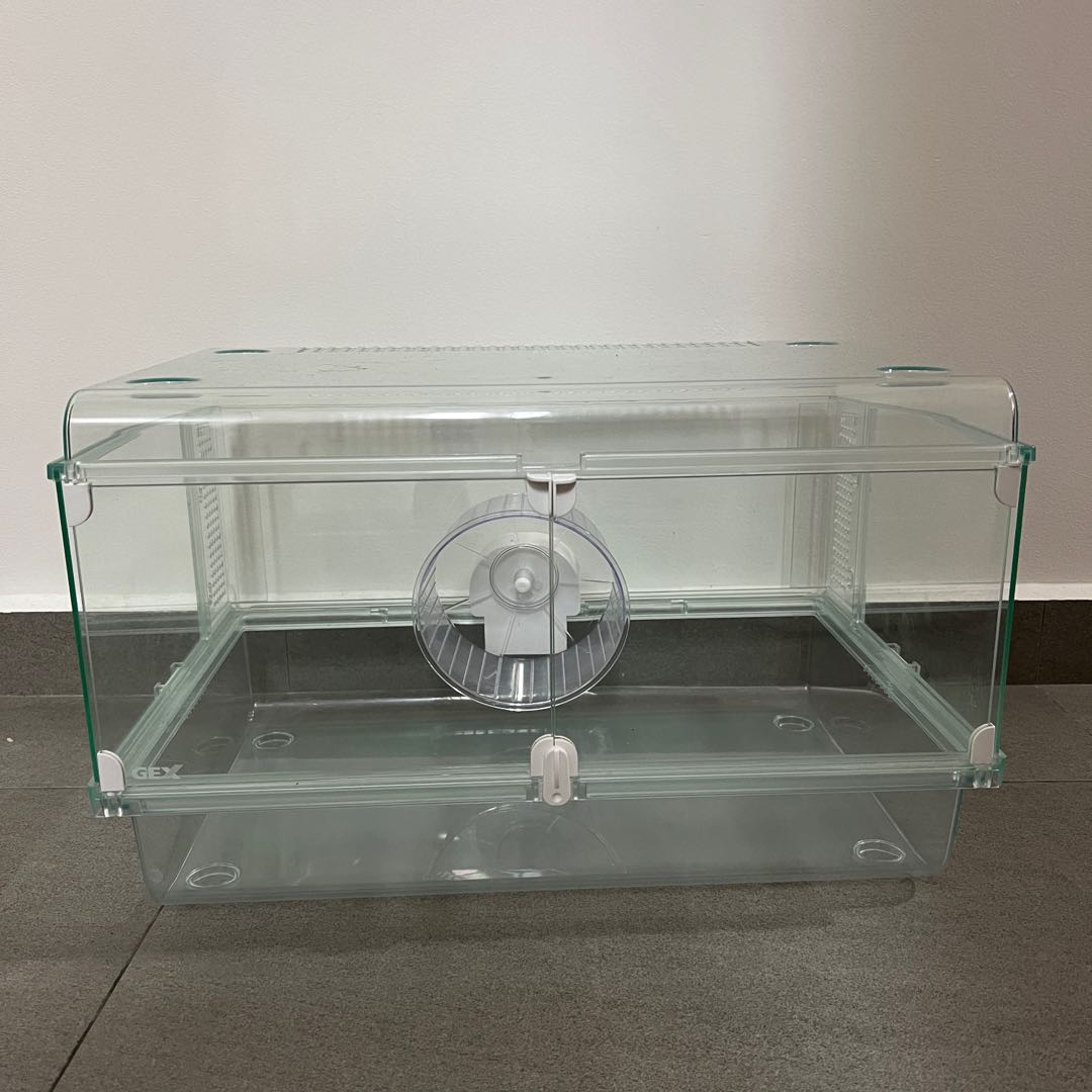 GEX Glass Harmony 450 (with free wheel), Pet Supplies, Homes & Other Pet Accessories on Carousell