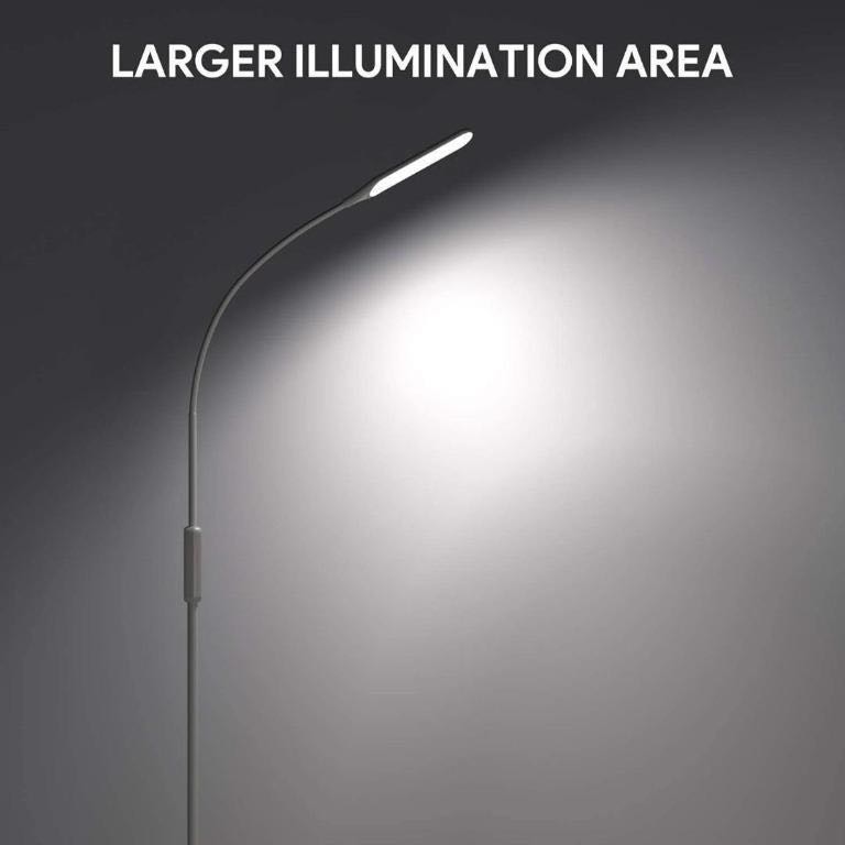 Gladle GL-LT005 Adjustable 5 Brightness Level Smart Plug LED Floor Lamp ...