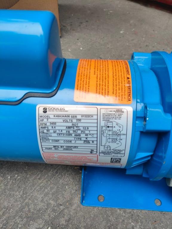 Goulds Booster Pump, Commercial & Industrial, Industrial Equipment on ...