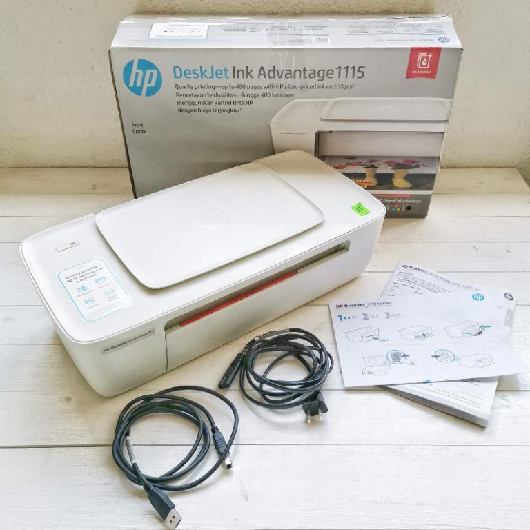 Hewlett Packard : Deskjet Ink Advantage 1115, Computers & Tech ...