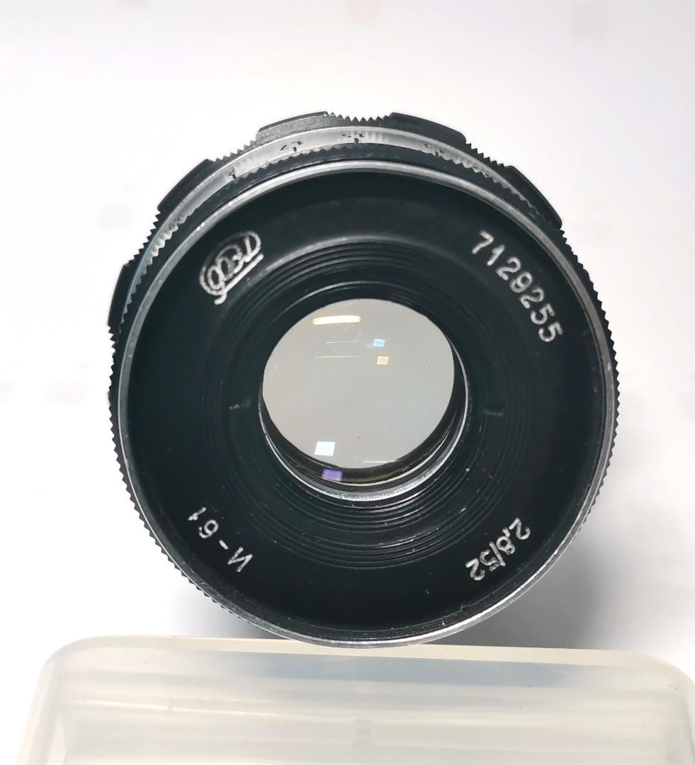 Industar 61 52mm/F2 Vintage Lens, Photography, Lens & Kits on Carousell