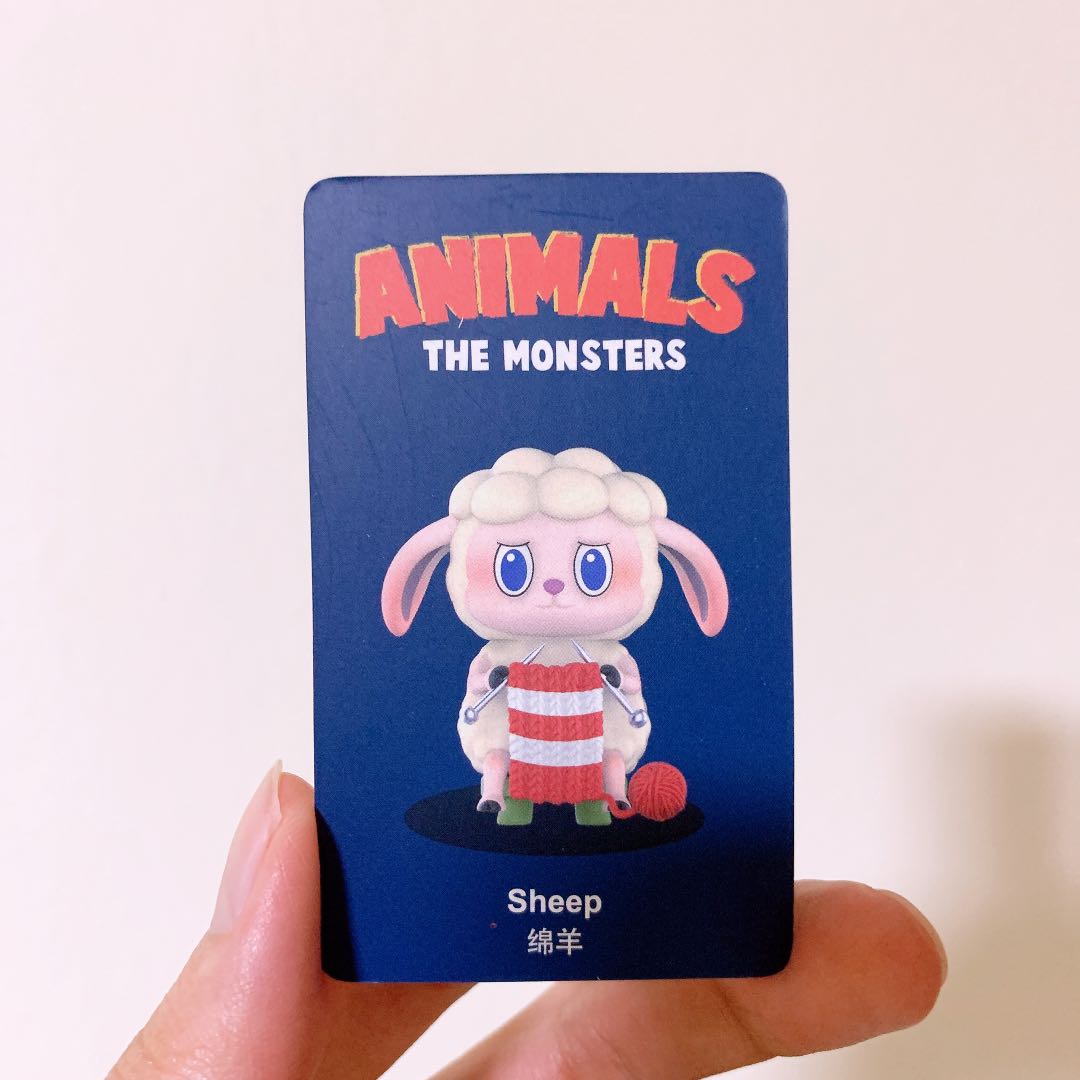 Labubu Animals Monster - Sheep, Hobbies & Toys, Toys & Games on Carousell