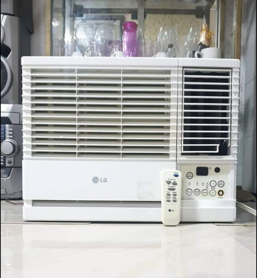 LG window type aircon, TV & Home Appliances, Air Conditioning and ...