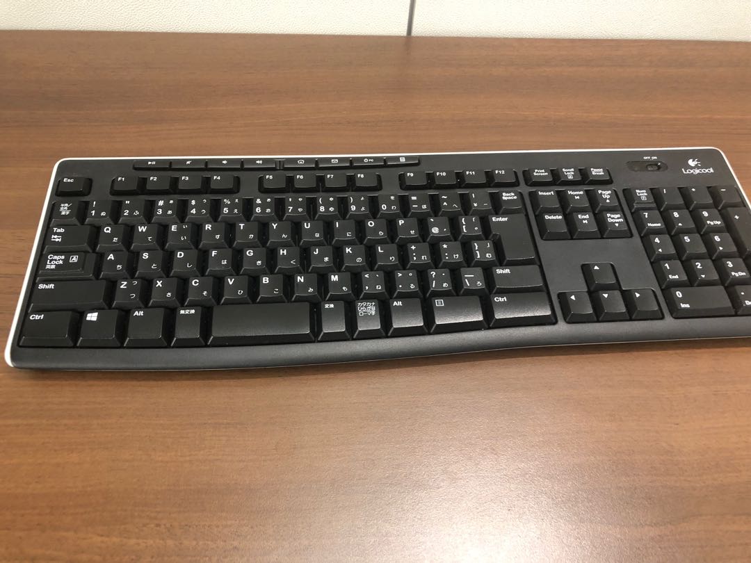 Logicool Logitech K270 keyboard 鍵盤 日文版, 電腦＆科技, 電腦周邊及配件, 電腦鍵盤及相關產品 ...