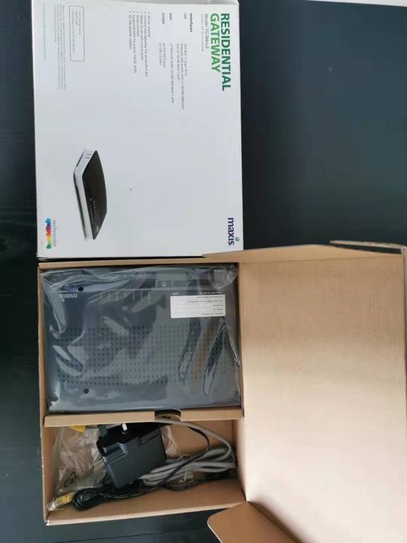 Maxis Residential Gateway Model TG784nv3 Wireless VoIP Service Gateway ...