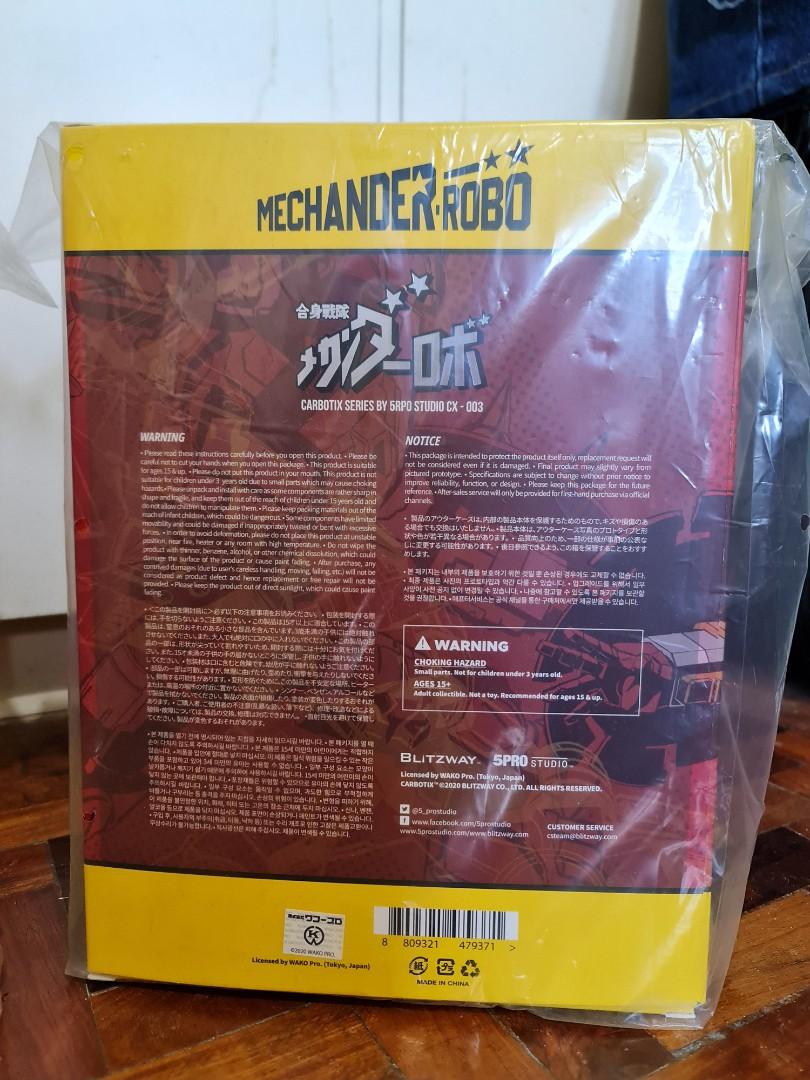 (SOLD OUT!) Mechander Mekanda Robot Blitzway Voltes V Voltron Mazinger ...