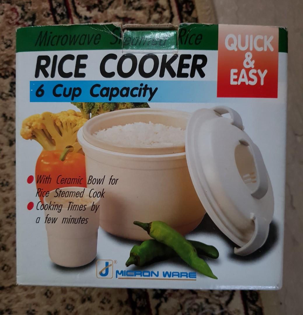Microwave Rice Cooker, Furniture & Home Living, Kitchenware & Tableware ...