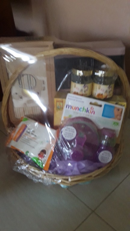 Mother and new born baby, confinement gift hamper, Food & Drinks, Gift ...