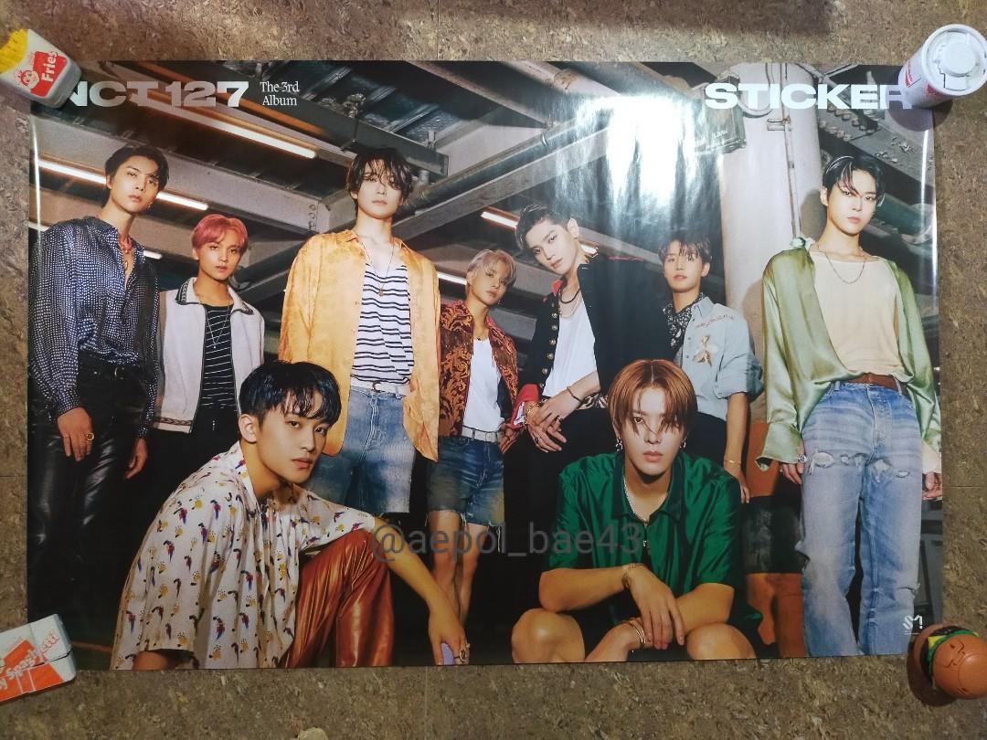 NCT 127 Sticker Seoul City Ver POB Poster (Rolled), Hobbies & Toys ...