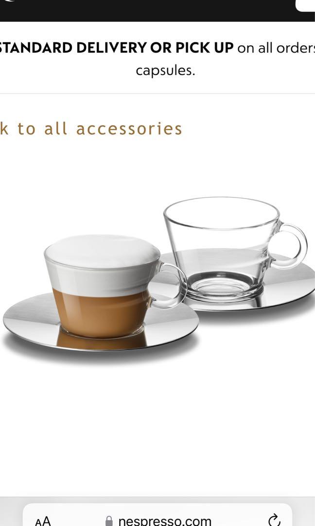 Nespresso View Cappuccino Cups Furniture And Home Living Kitchenware