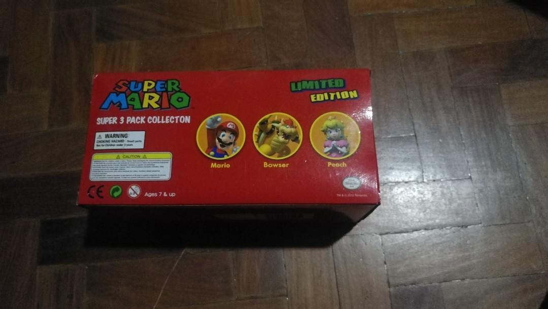 Nintendo Super Mario Mini Figure Collection 3 Pack, Hobbies & Toys ...