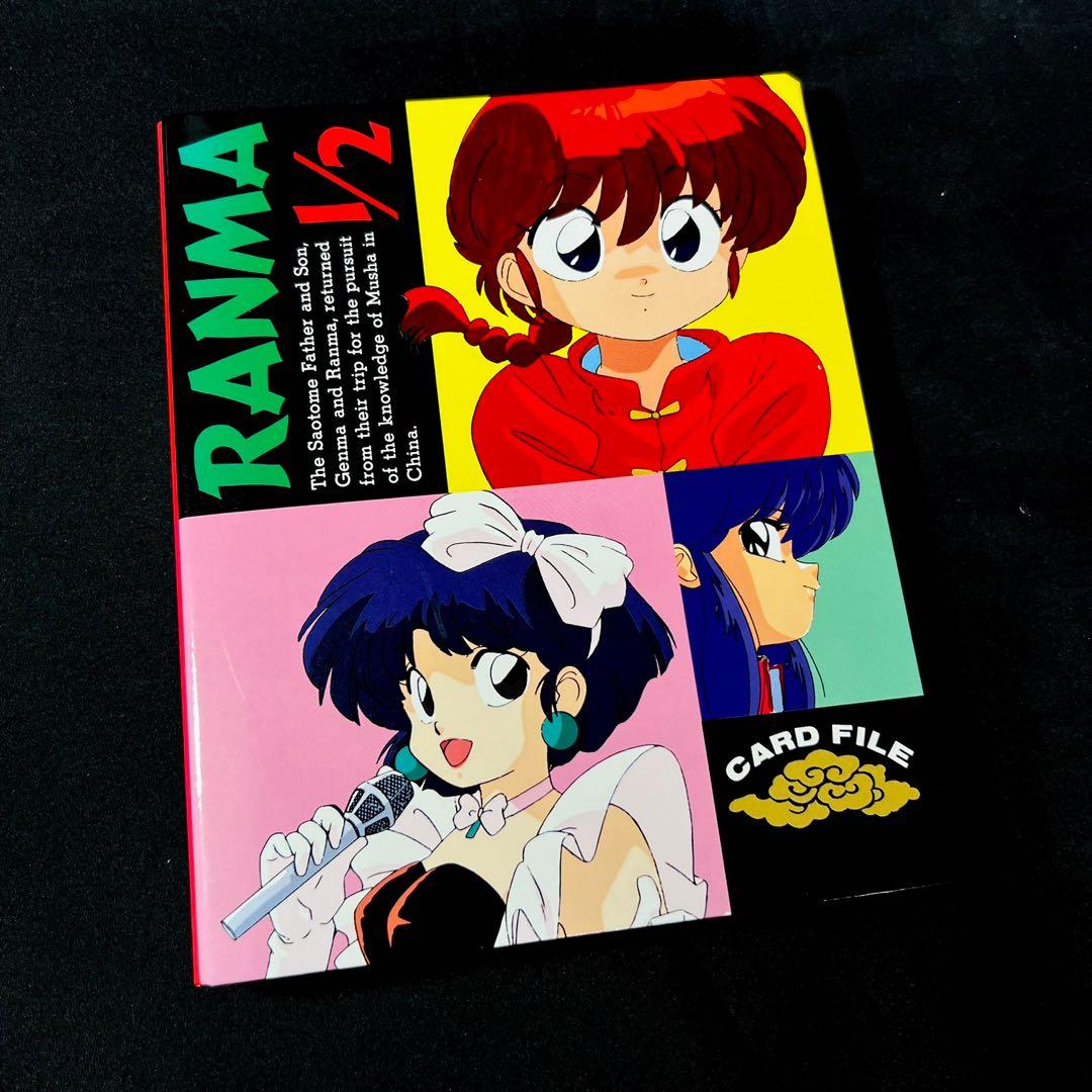 Official Ranma 1/2 Card File Binder 20cm x 16 cm (can fit up to 90 ...