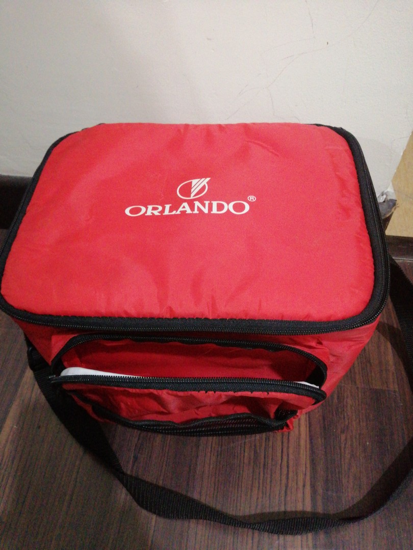 Orlando Red Coller Bag, Men's Fashion, Bags, Belt bags, Clutches and ...