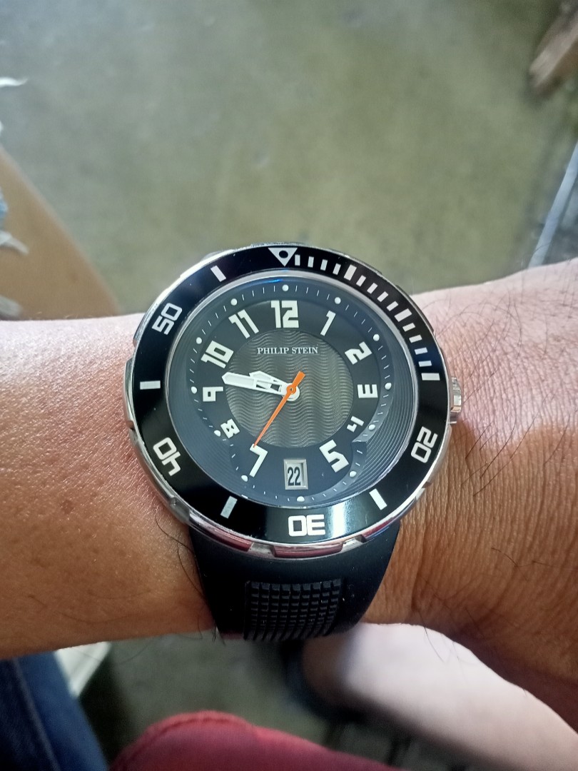 Philip stein diver's, Men's Fashion, Watches & Accessories, Watches on ...