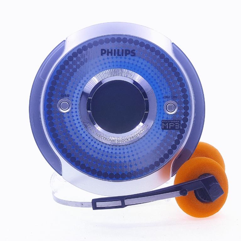 Philips Discman/Walkman EXP2561 Portable MP3-CD Player In Excellent ...