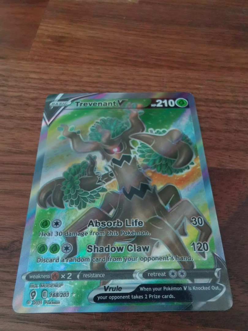 Pokemon TCG Trevenant card, Hobbies & Toys, Toys & Games on Carousell
