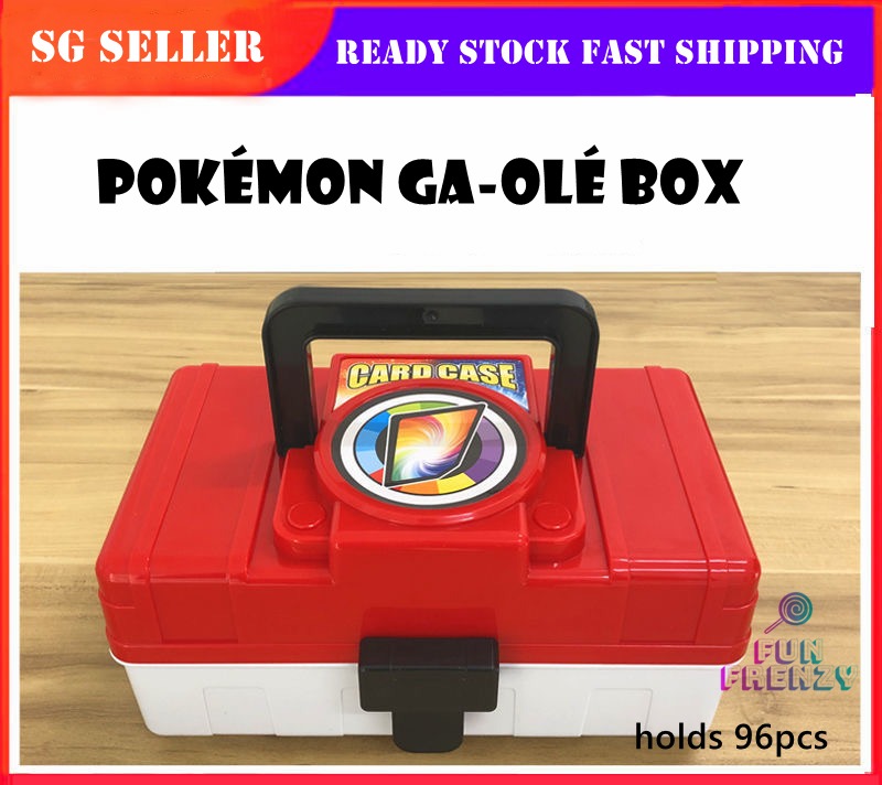 Pokémon GaOle Storage Box and Chip Sleeves 100Pcs, Hobbies & Toys, Toys ...