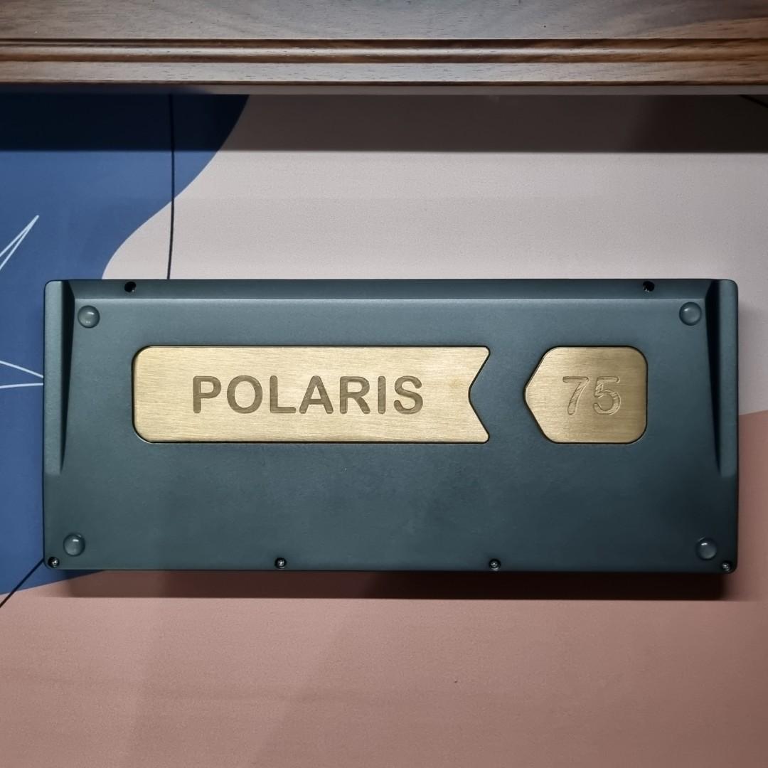 Polaris75 Fully Built Aluminium Custom Mechanical Keyboard with Brass ...