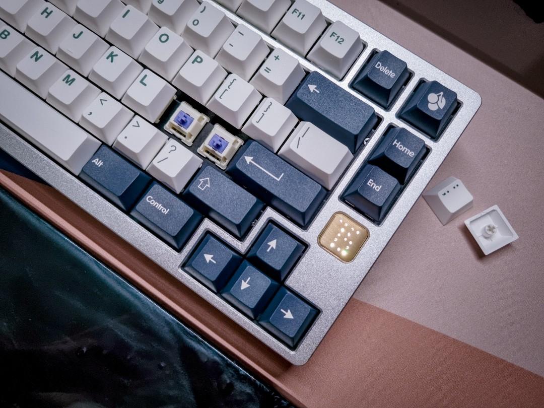 Polaris75 Fully Built Aluminium Custom Mechanical Keyboard with Brass ...