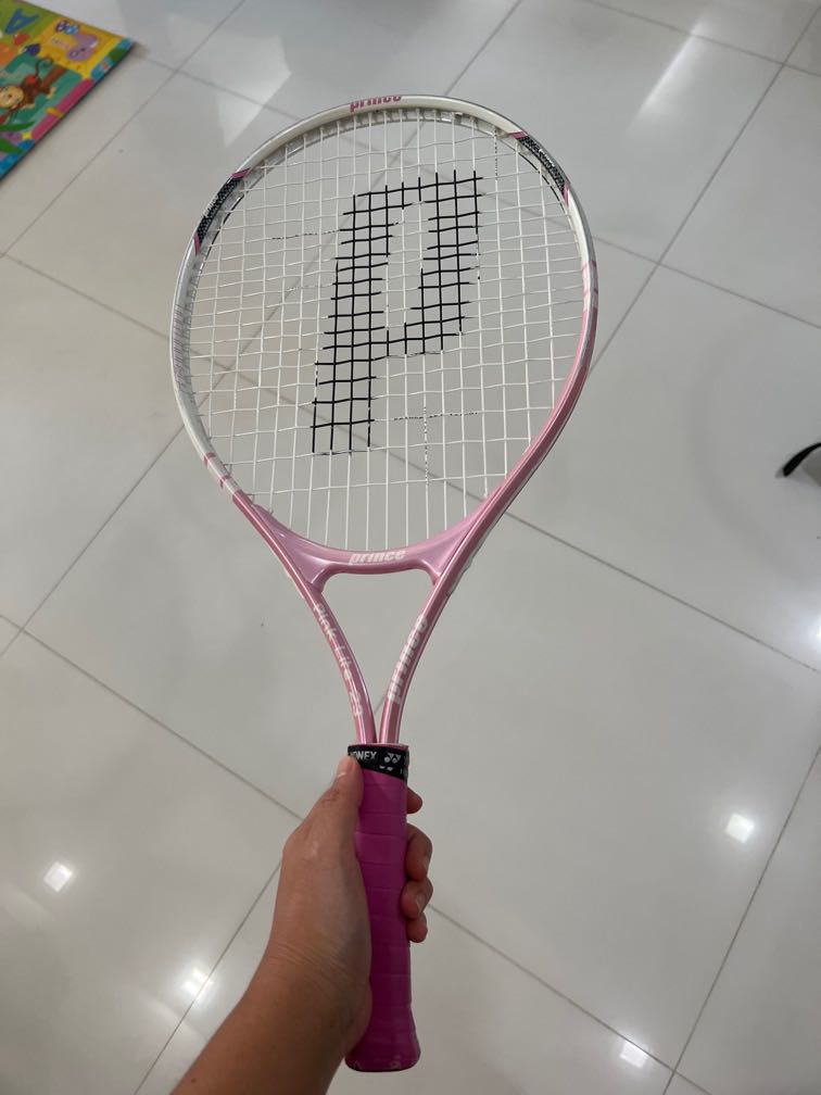 Prince Junior tennis racquet - pink, Sports Equipment, Sports & Games ...