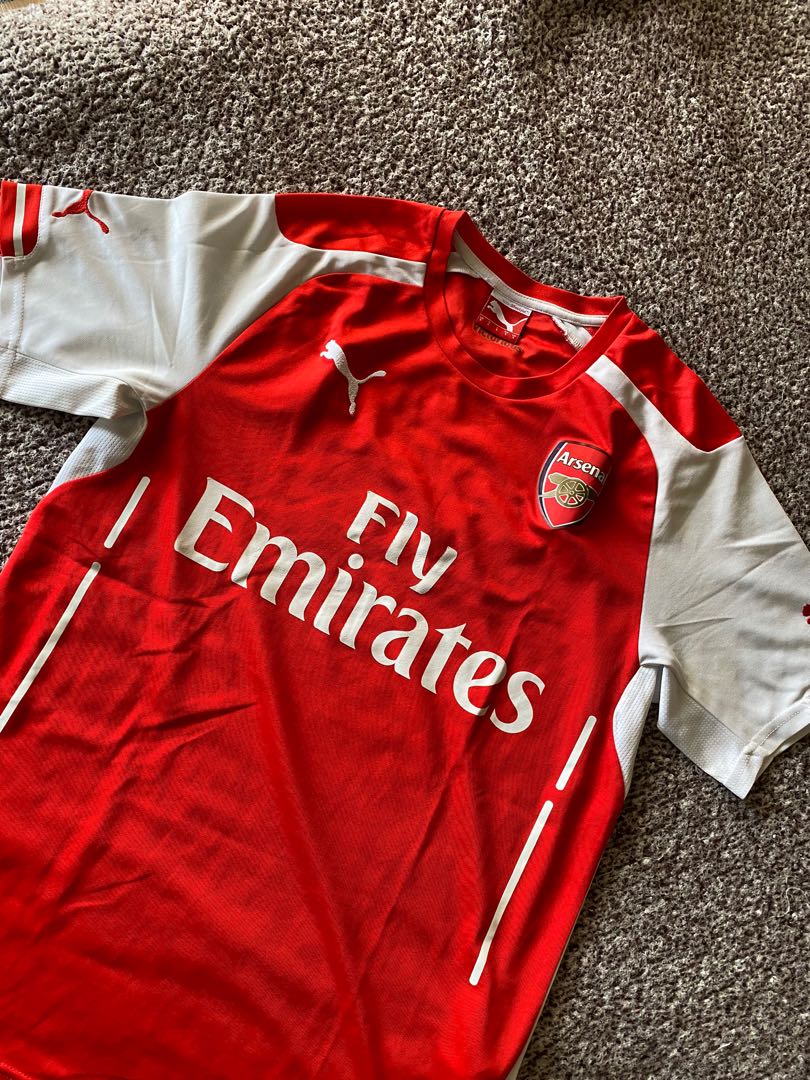 Puma Fly Emirates Arsenal Home Jersey, Men's Fashion, Activewear on ...