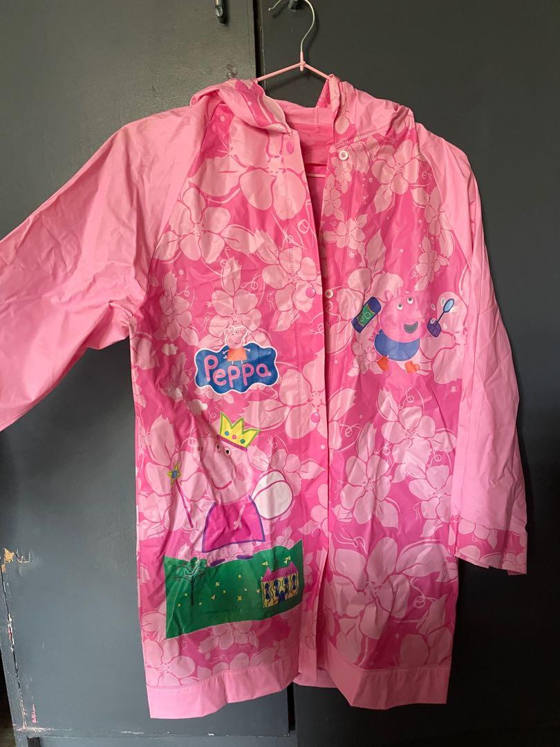 Rain coat peppa pig for kids, Women's Fashion, Coats, Jackets and ...