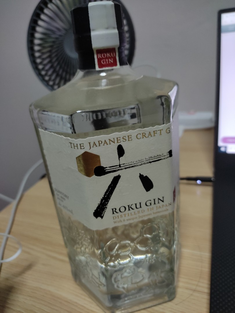 Roku Gin 700ml, Food & Drinks, Alcoholic Beverages on Carousell
