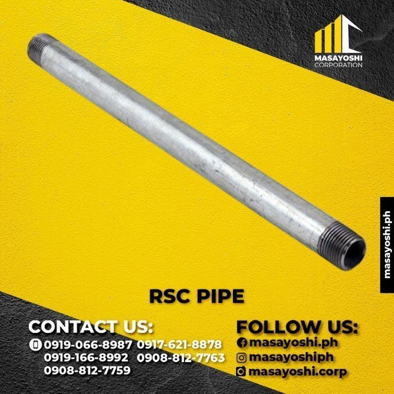 RSC Pipe / Rigid Steel Conduit / Pipe / Tubo, Commercial & Industrial ...