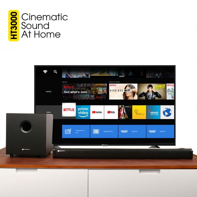 SEMBRANDT HT3000 Soundbar with External Subwoofer, Audio, Soundbars ...