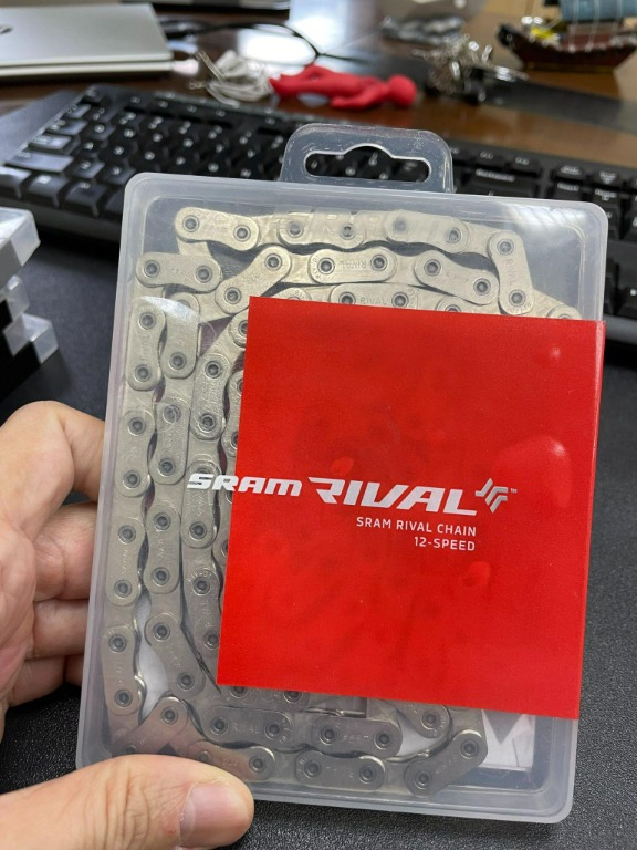 SRAM Rival AXS 12-speed chain (120 links), Sports Equipment, Bicycles ...