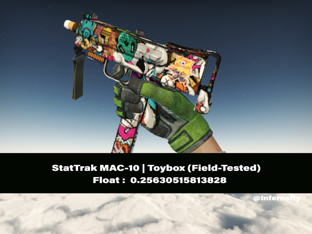 StatTrak MAC-10 Toybox FT CSGO SKINS KNIVES, Video Gaming, Gaming ...