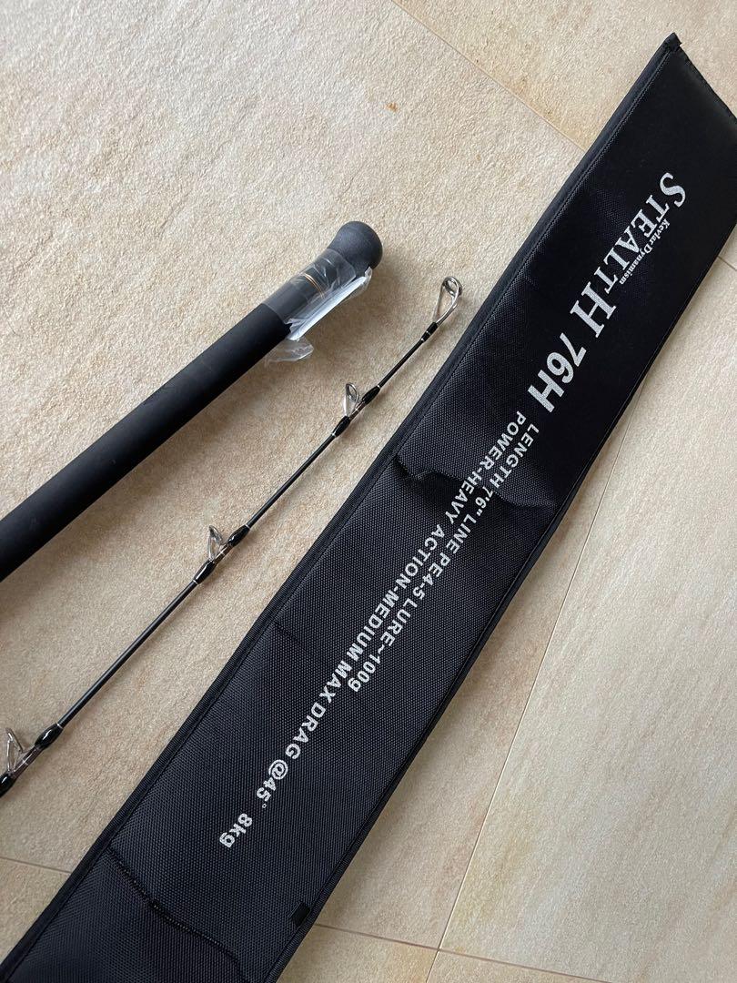 Temple reef stealth STK 76H popping stick bait rod, Sports Equipment ...