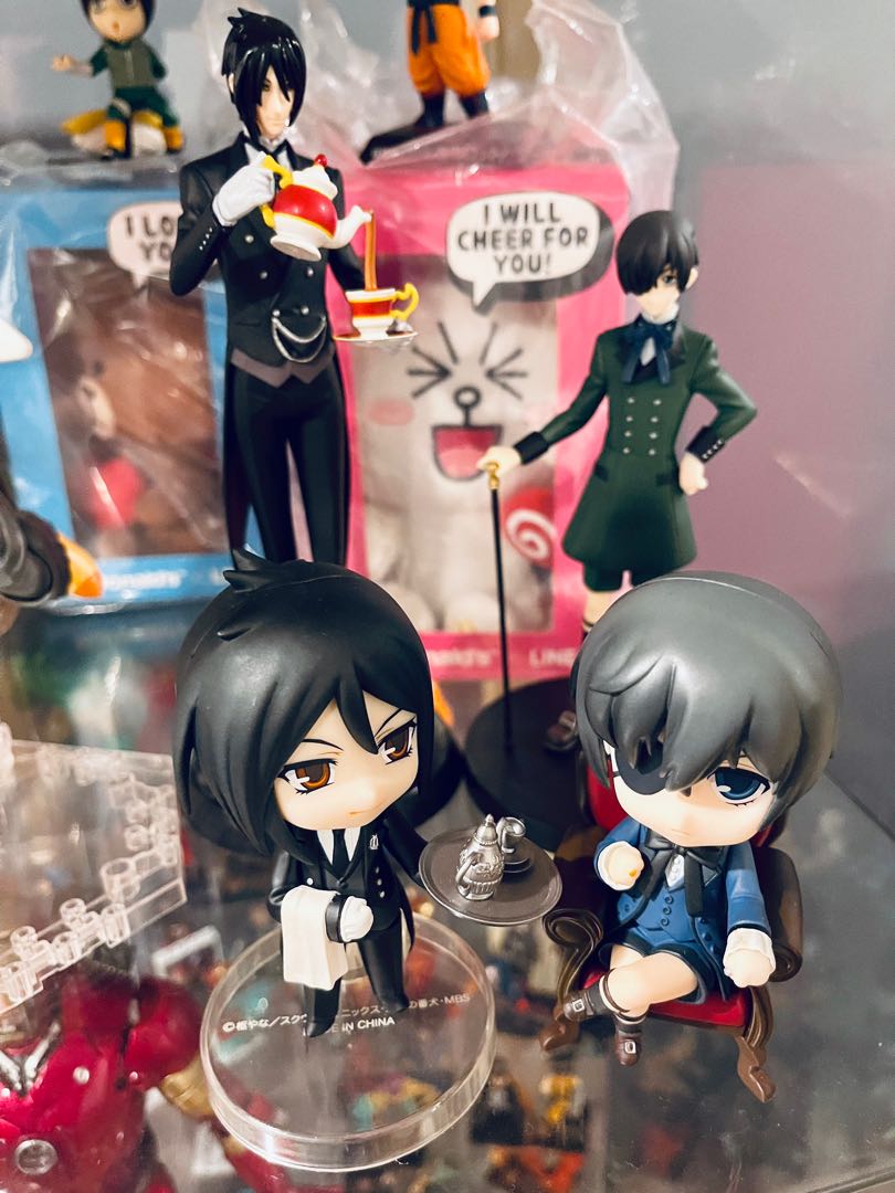 The Black Butler Figurines (comes with full boxes, Hobbies & Toys, Toys ...