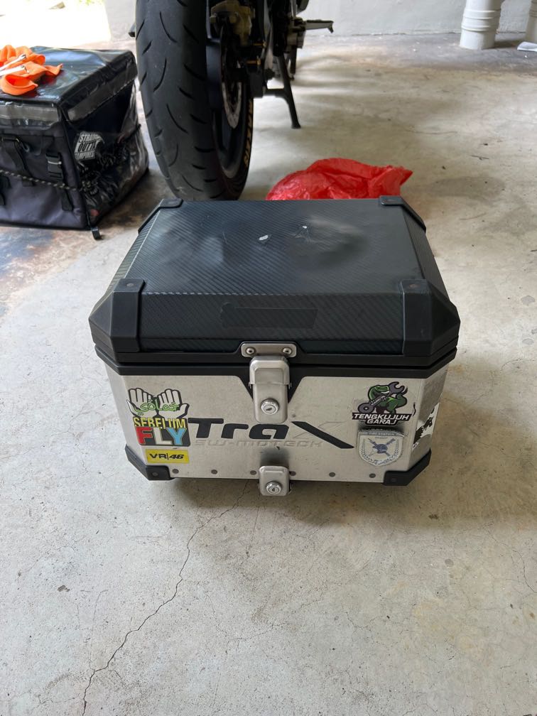 Trax box, Motorcycles, Motorcycle Accessories on Carousell