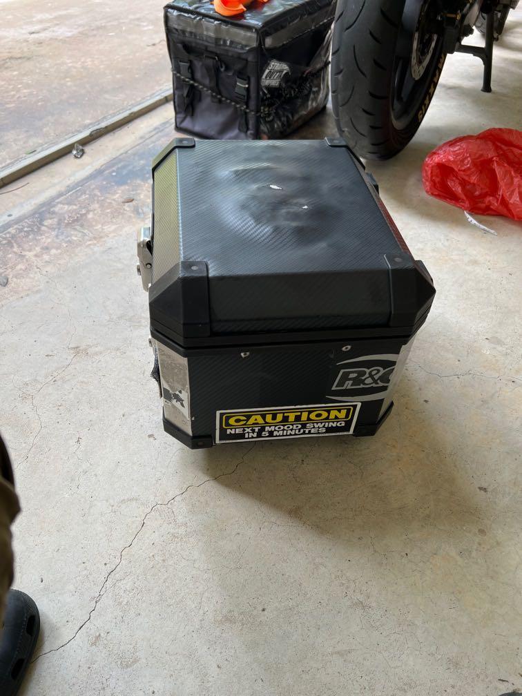 Trax box, Motorcycles, Motorcycle Accessories on Carousell