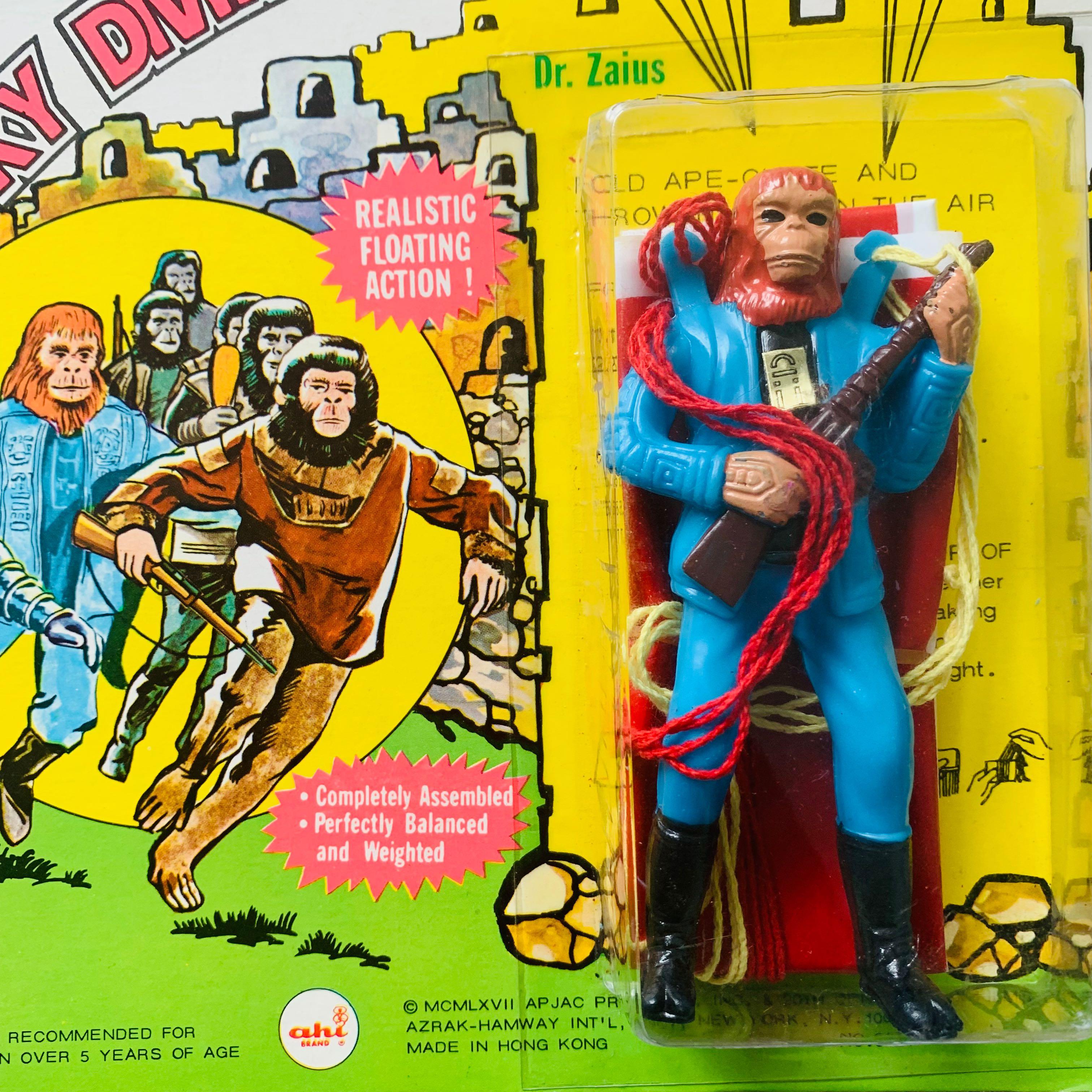 VINTAGE AZRAK-HAMWAY PLANET OF THE APES SKY DIVING PARACHUTIST, Hobbies ...