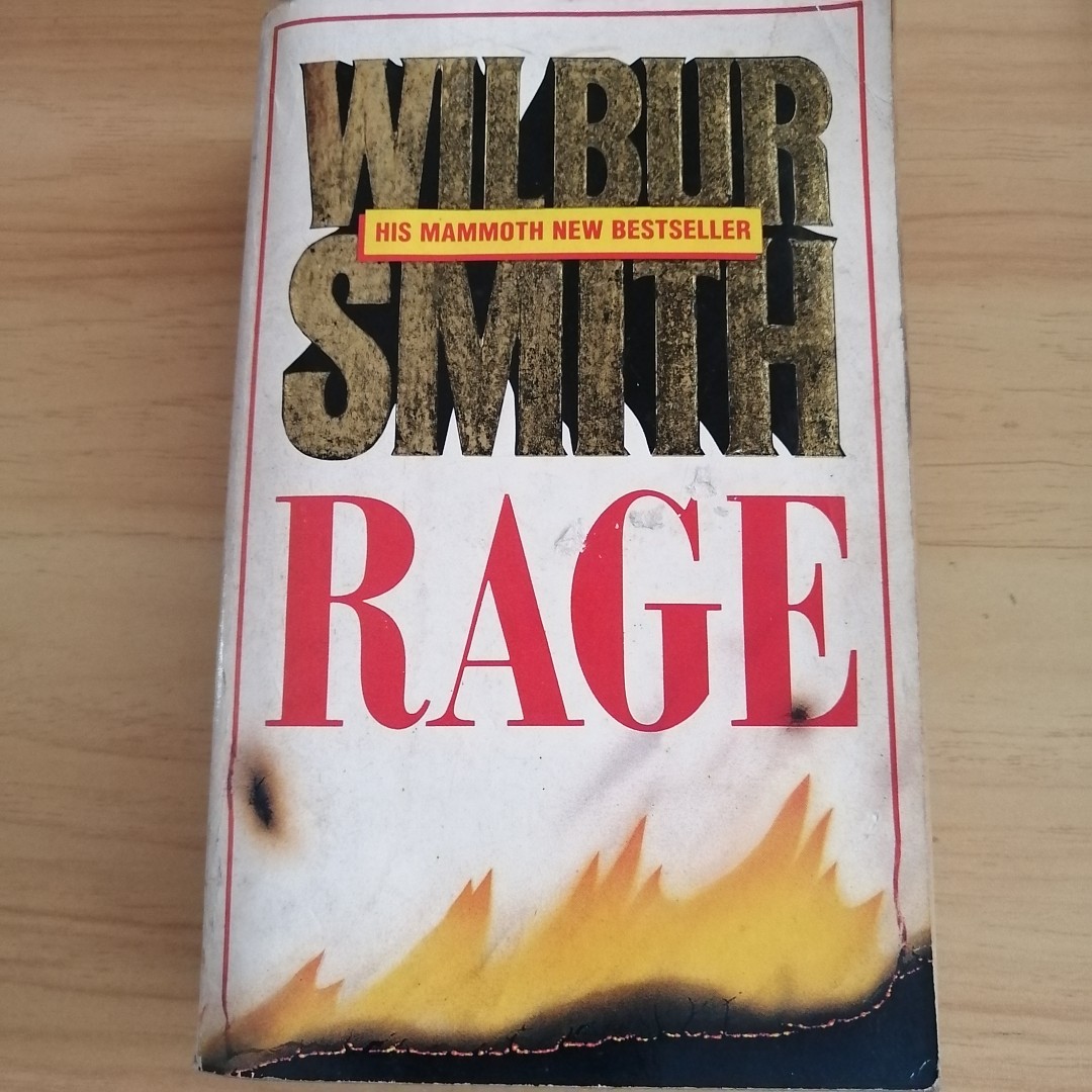 (Vintage Book) Rage-Wilbur Smith, Hobbies & Toys, Books & Magazines ...