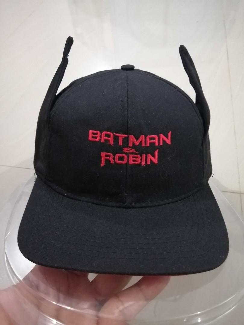 Vintage Cap Batman Robin 1997, Men's Fashion, Watches & Accessories ...