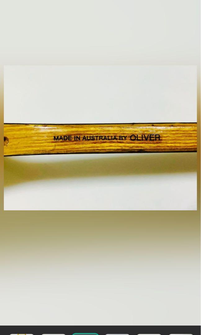 Vintage Oliver tennis racket bluebird, Hobbies & Toys, Memorabilia ...