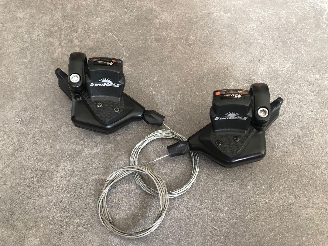 Vintage Retro Sunrace 7 21 Speed Shifter Mtb Mountain Bike Gravel Steel ...