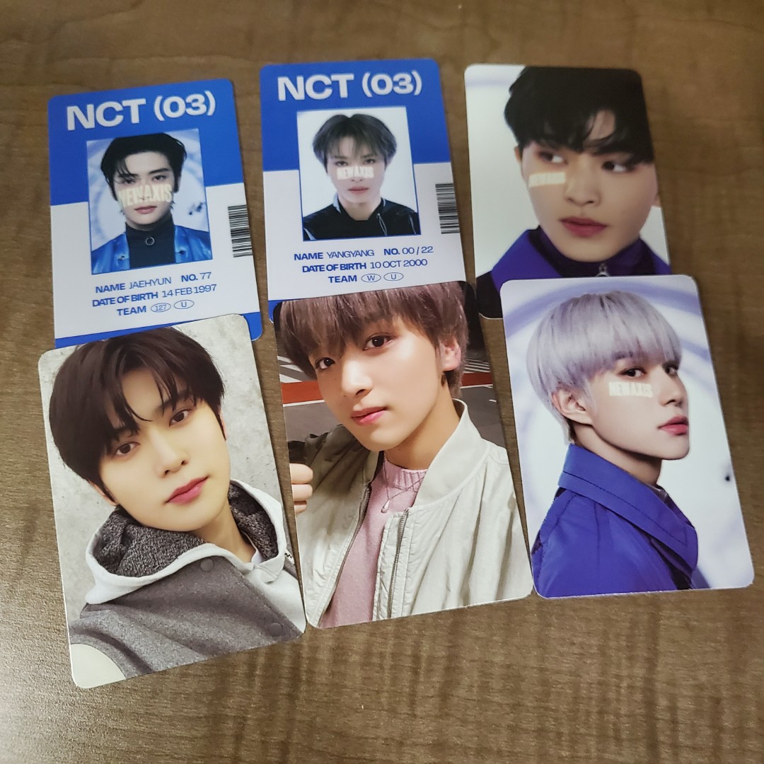 [WTT/WTS] NCT UNIVERSE ID CARD + PC (Jaehyun Mark Jungwoo Doyoung ...