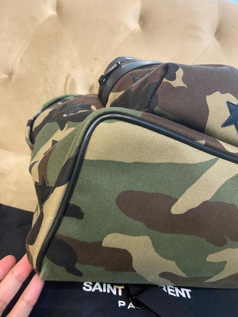 YSL City Camouflage Backpack, Luxury, Bags & Wallets on Carousell