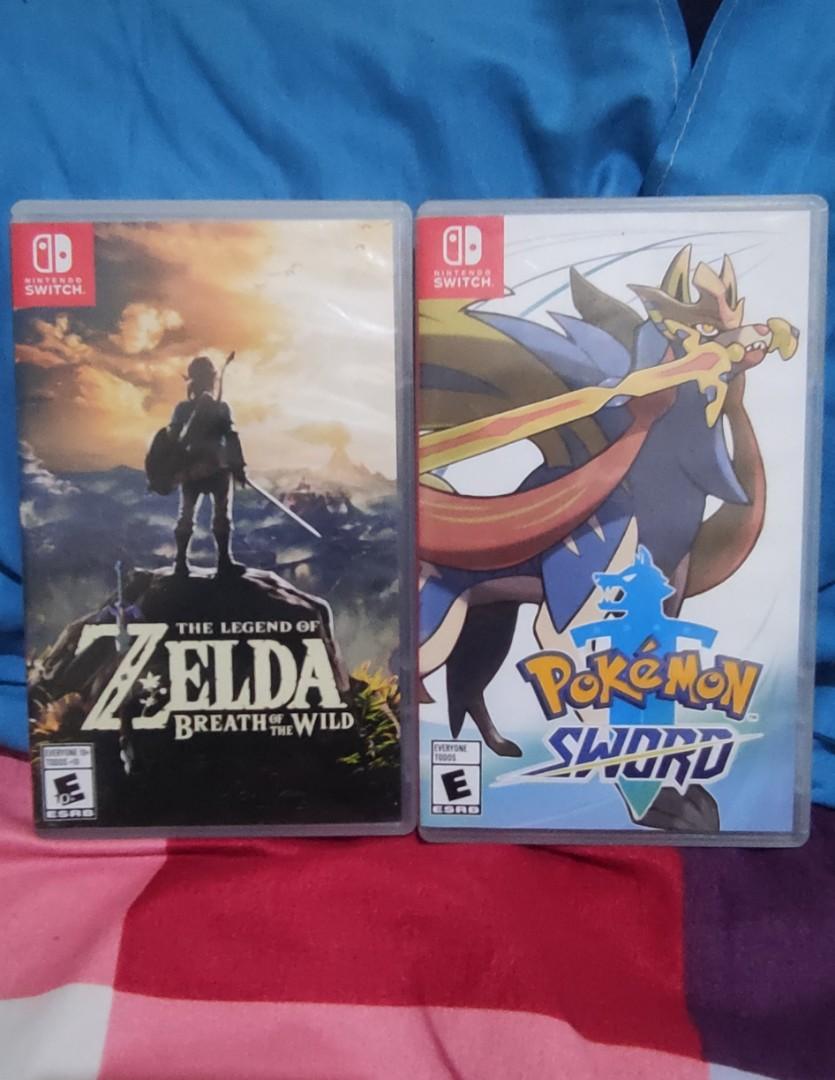 Zelda Breath of The Wild & Pokemon Sword, Video Gaming, Video Games ...