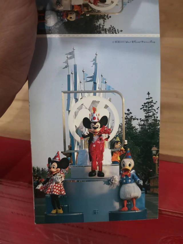1983 Tokyo Disneyland Mickey Mouse 55th Happy Birthday Post Cards ...